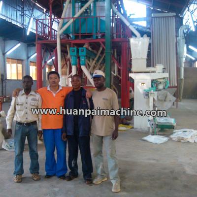 China 50TPD maize bran, cassava processing plant, machine semoule de manioc, grain mill for sale