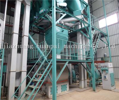 China 5-10TPH poultry feed grinder food pellet making machine fish machine for cow feed pellet for sale