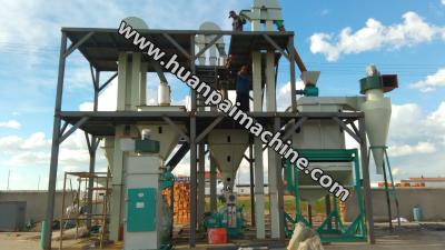 China 1 ton per hour horizontal feed mixer pellet making machine south africa small grain milling machine for sale