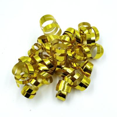 Cina ODM d'arricciatura di spostamento di regalo del nastro dell'arco riccio del nastro di 18mm*380mm in vendita