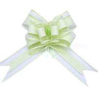 China 4inch Gift Decoration Ribbon Pull Bows Butterfly silver pull bow for sale