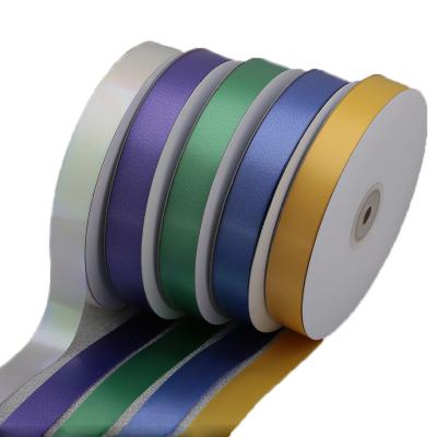 China cinta que se encrespa de Rolls de la cinta personalizada de la decoración de la caja 100Y de 19m m en presentes en venta