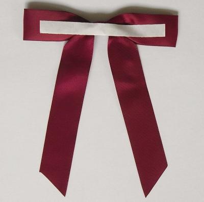 Cina invito pronto rosso metallico di 2in Mini Satin Ribbon Bows For in vendita