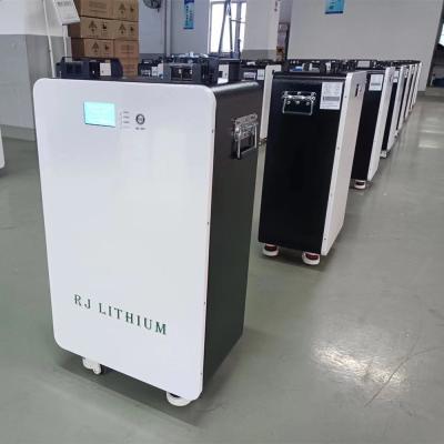 China RJ TECH 10.3kwh  Life LiFePO4 51.2V200Ah Lithium Iron Battery with Inverter for Home for sale