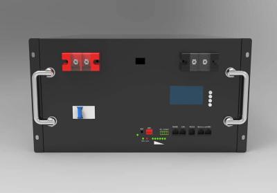 China RJ TECH 10.3kwh LiFePO4 Rack battery 51.2V200Ah Lithium battery for Solar off grid backup for sale