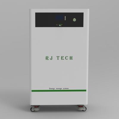 China RJ TECH 15.5kwh LiFePO4 BESS solar carport 51.2V 302AH PV Hybrid Inverter SMA Deye Schneider for sale