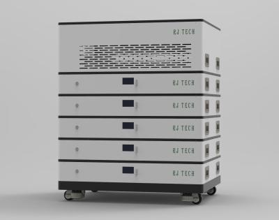 China RJ TECH 120Vac 240Vac BESS lithium battery Deye Sol Ark 12Kw hybrid inverter UL9540 for sale