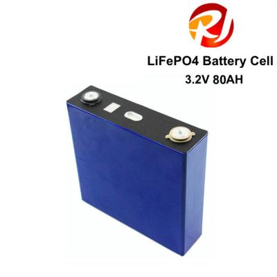 China Chinesische Batterie-Zelle wieder aufladbares LFP des Hersteller-3.2V 80Ah LiFePO4 für elektrische Motoracycle-Autos zu verkaufen