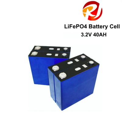 China Niedrige MOQ Fabrik hochwertiger 3.2V 40AH Lifepo4 Sammlerzellen-3,2 Volt für elektrisches Gabelstapler-Motorrad EV zu verkaufen