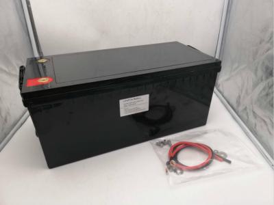 China tiefer Zyklus Batterie 12v 200ah LiFePO4 für Sonnensystem EV RV Marine Boat zu verkaufen
