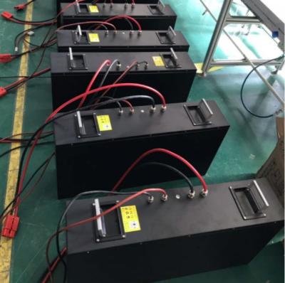China der Batterie-Lithium-Ionen-Batterie 72v100ah LiFePO4 tiefer Zyklus für elektrische Roller spielen Laufkatzen Golf zu verkaufen