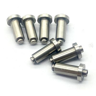 China 5 Axis CNC Machining Services 304 / 316 Stainless Steel Solid Rivets Flat Head for sale