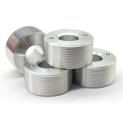 China Customized Carbon Steel Parts Silver CNC Precision Components Multi Purpose for sale