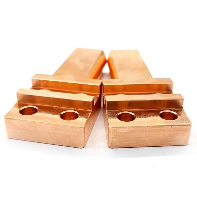 China CNC Customized Copper Contact Block – Precision Machined Electrical Connector for Power Equipment for sale