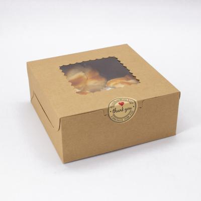 China Presents Cross Broad Craft Paper Cake Box for Snow Mei Niang Snow Crisp Small Cake for sale