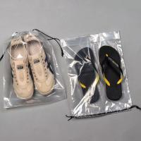 China Custom Clothes Storage Bundle with Drawstring PE Bag and Transparent Plastic Pocket for sale