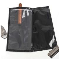 Quality Moisturizing Cigar Storage Custom Logo Ziplock Bags with Heat Seal and Plastic for sale