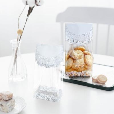 China Small Bakery Bread Packaging Bag with Window Moisture Proof Customized and Stand Up Pouch for sale