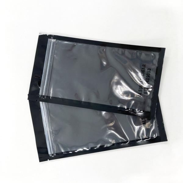 Quality Moisturizing Cigar Storage Custom Logo Ziplock Bags with Heat Seal and Plastic for sale