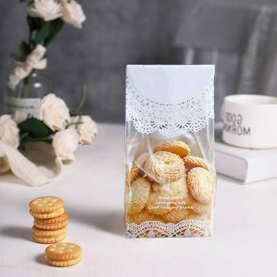 China Small Bakery Bread Packaging Bag with Window Moisture Proof Customized and Stand Up Pouch for sale