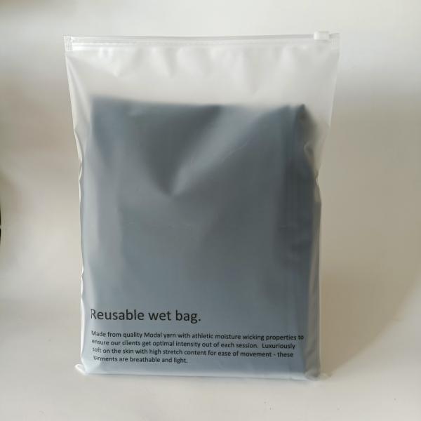 Quality Custom Logo PET/PE CPP Zip Lock Pouch Packaging for Frosted Cosmetics and for sale