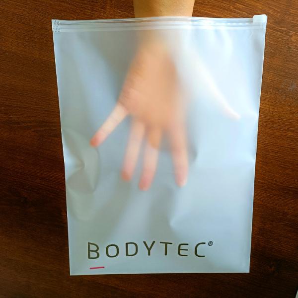 Quality Holographic Mylar Bag for Transparent Clothing Packaging made of PE Material for sale