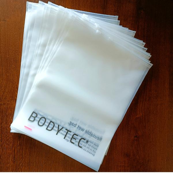 Quality Holographic Mylar Bag for Transparent Clothing Packaging made of PE Material for sale