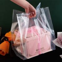 Quality Plastic Material Structure Custom Size Accepted Tote Bag for Salad Baking for sale