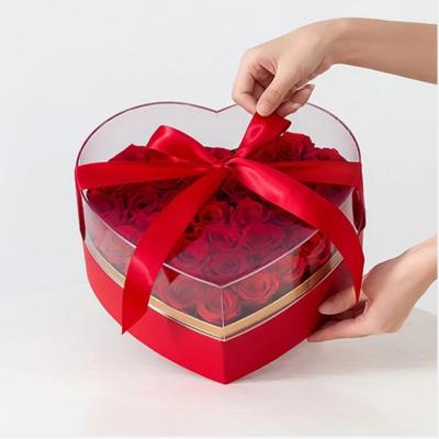 Cina Giorno di San Valentino e Giorno della mamma regalo in forma di cuore con scatole rigide in vendita