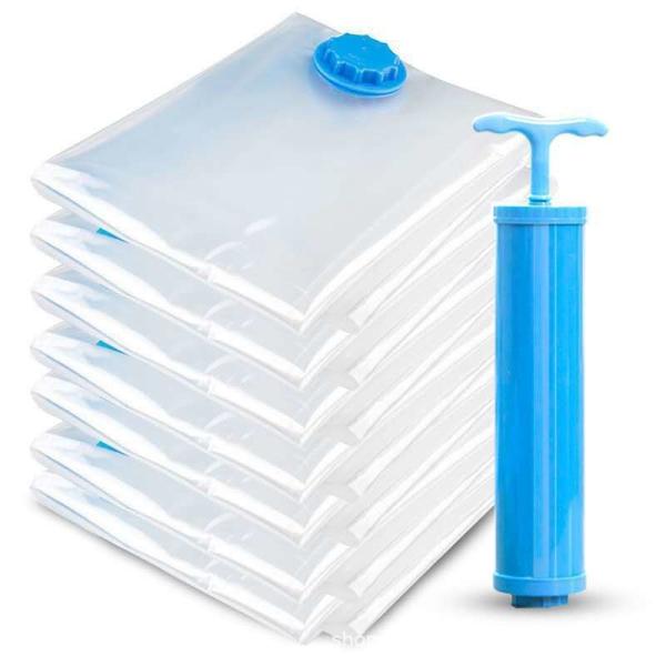 Quality Air Suction Vacuum Compression Storage Bag For Student Luggage for sale