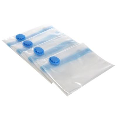 Cina Busta di compressione al vuoto in plastica PE per coperte, abbigliamento e valvola di aspirazione dell'aria in vendita