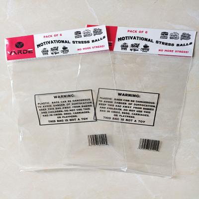 Cina Sacchetti di cellophane stampati su misura per imballaggi di palloncini in vendita