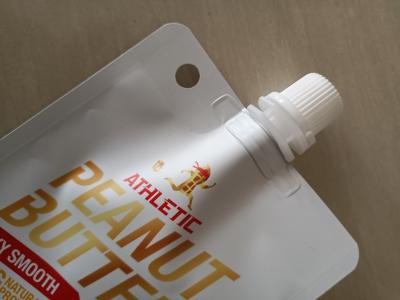 Cina 0.15MM Spessore marrone Mylar 90g Fogli di alluminio Busta per imballaggio di purè di frutta in vendita