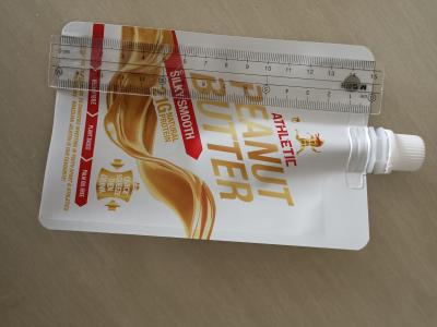 Cina 0.15MM Spessore marrone Mylar 90g Fogli di alluminio Busta per imballaggio di purè di frutta in vendita