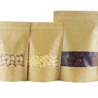 Quality Food Package Bakery Kraft Paper Bag with Window Customized Design and Eco for sale