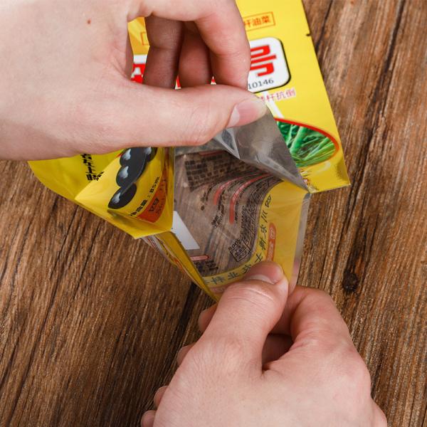 Quality 25g 50g Customized Plastic Bag With Logo Print Small Aluminized Bag Tomato Seeds for sale