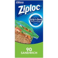 Quality Daily Food Packaging LDPE Freezer Ziplock Bags for Sandwich Snacks in Customized for sale