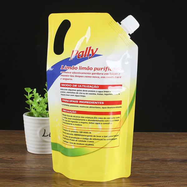 Quality Gravnre Printed Spouted Pouch Bags For Liquid Products Customized Eco-Friendly for sale