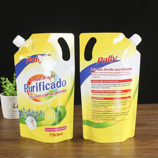 Quality Gravnre Printed Spouted Pouch Bags For Liquid Products Customized Eco-Friendly for sale