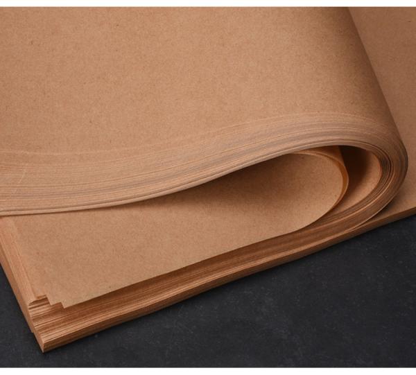 Quality Straw Pulp Oil Proof Paper for Take Away Food Bakery Pizza Pad Barbecue French for sale