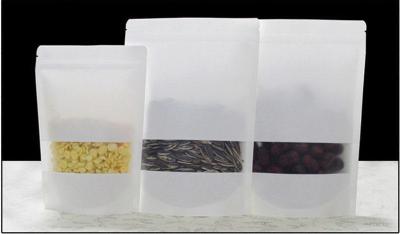 Cina 50-200 micron Spessore sacchetto in piedi sacchetti di carta kraft per imballaggi di sacchetti da tè in vendita