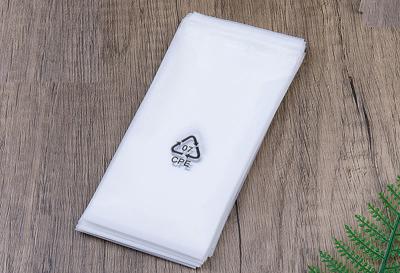 China 30-200 Espessura Saco de plástico CPE de manchas brancas personalizadas para embalagem e armazenamento eletrónico à venda