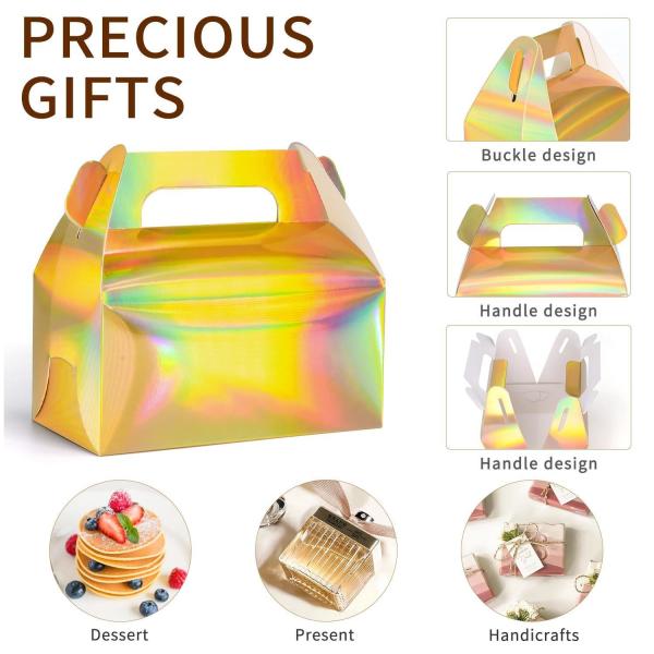 Quality Recyclable Disposable Bakery Takeaway Brown Kcraft Cake Box Cake Card Box with for sale