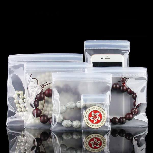Quality Customized Logo Biodegradable Plastic Zipper Bag for Jewelry Packaging and Shipping for sale