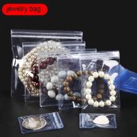 Quality Zipper Top Sealing Small Jewelry Bags with Custom Logo Thick Clear Plastic for sale