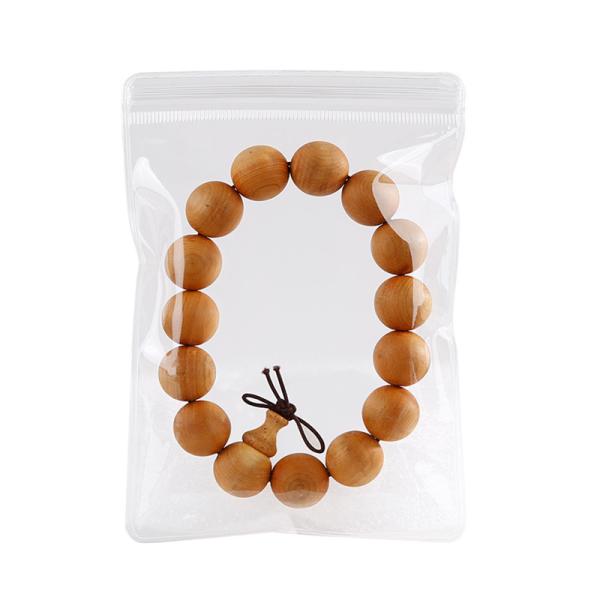 Quality Zipper Top Sealing Small Jewelry Bags with Custom Logo Thick Clear Plastic for sale