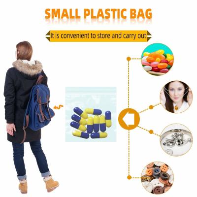 Cina Sacchetto di cerniera in plastica trasparente con logo personalizzato e stampa dell'imballaggio 1-12 colori in vendita