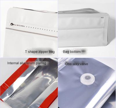 China Pure Custom Printed Product LDPE Coffee Beans Packaging Bag for Other Food Tea Bag Nuts for sale