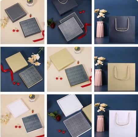 Quality Customize Valentines Sweet Candy Small Chocolate Box Packaging with Magnetic for sale
