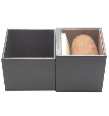 China brand name professional luxury PU leather watch box for sale